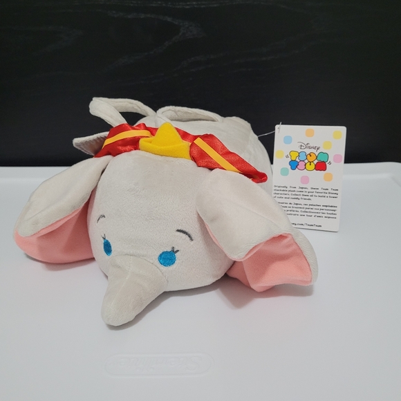Disney | Toys | Dumbo Tsum Tsum Plush Set Small Tote 9 2 Plus 4 Minis 3 ...
